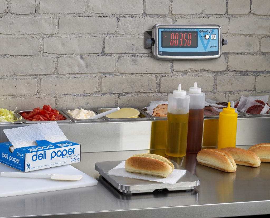 NEW! BBPZ-20 Bluetooth® Wireless Digital Pizza/Specialty Scale | Edlund